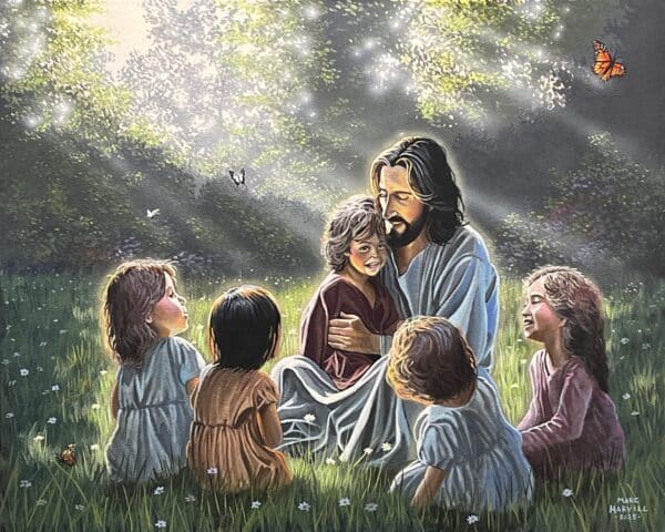 Jesus Loves the Children - 24"x 30" - Original Artwork - Free US ...